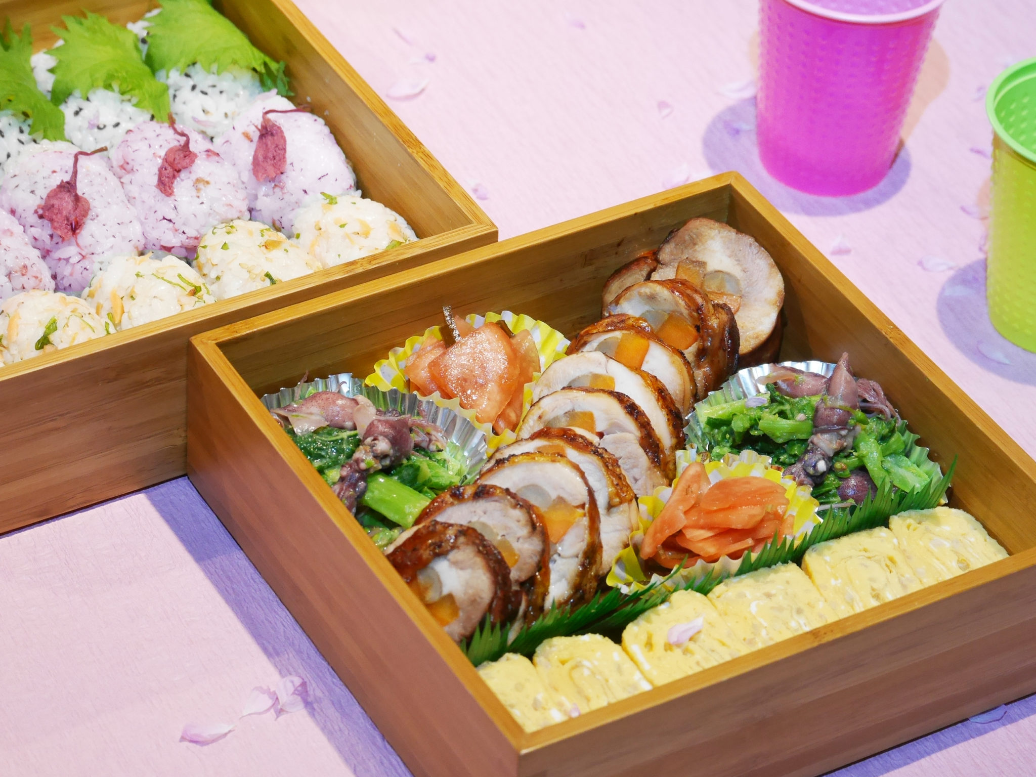 Hanami Bento Box | JJ Kitchen in Tokyo