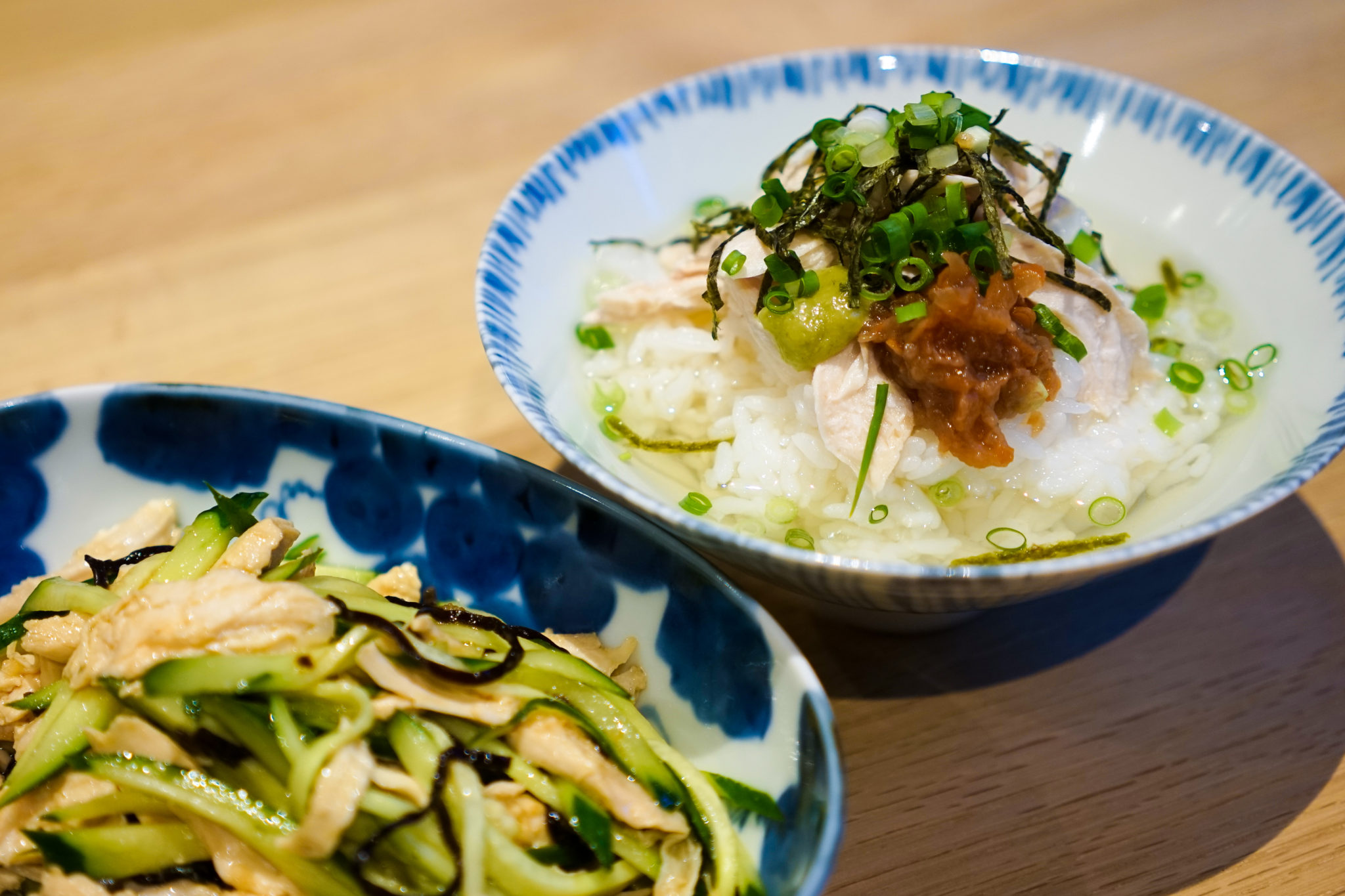 Chicken and Ume Chazuke | JJ Kitchen in Tokyo