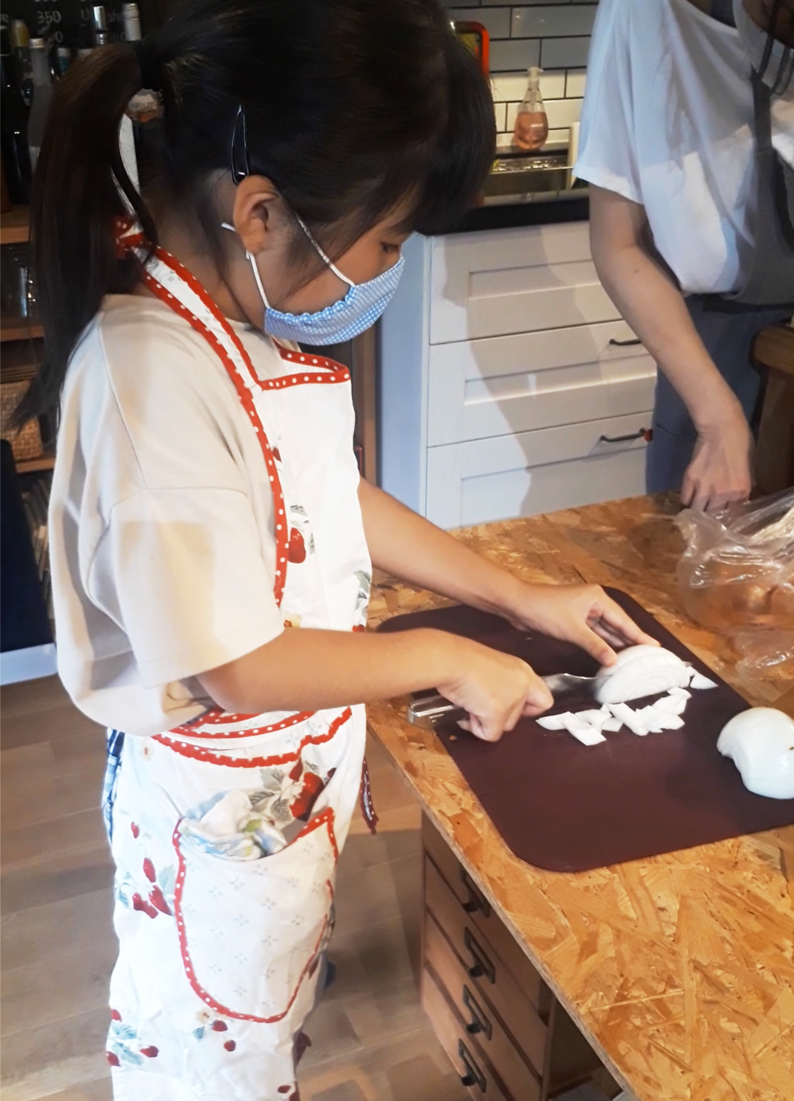 Kids Cooking Class - Hamburger Steak | JJ Kitchen in Tokyo